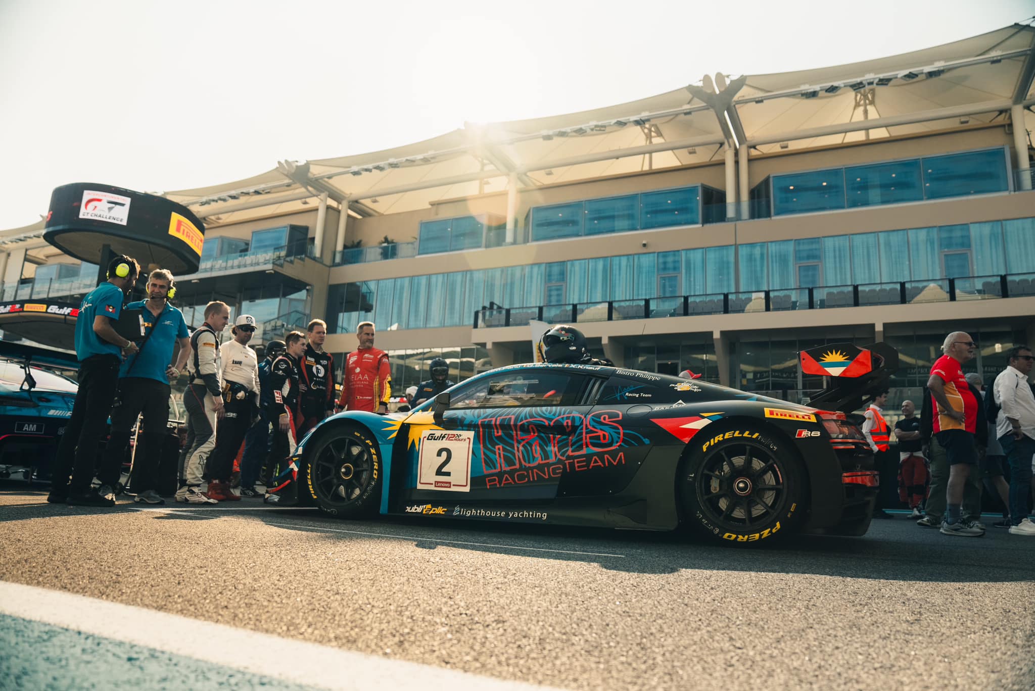 IGTC Gulf 12 Hours: een bemoedigende wedstrijd voor het Haas Racing ...