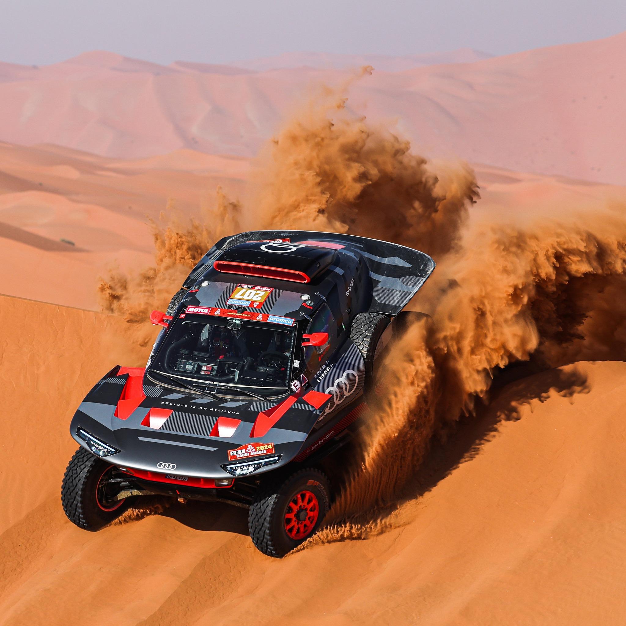 Dakar 2024 - rit 6 - Loeb wint, Audi schuift naar voren en Toyota ...